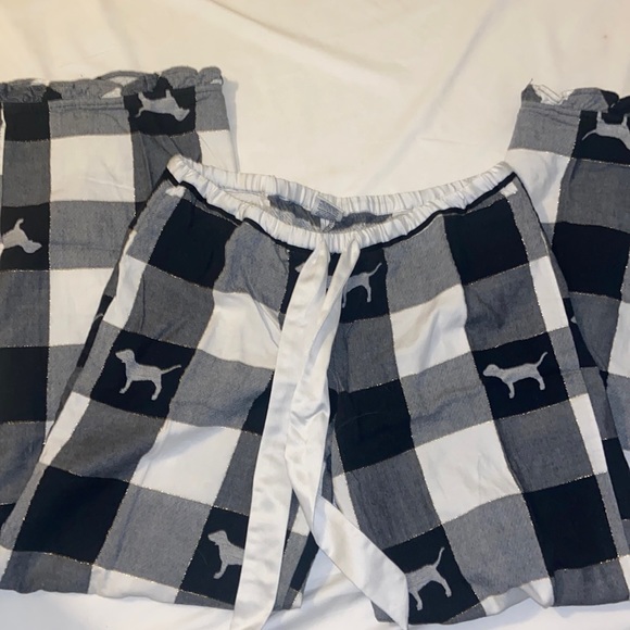 PINK Victoria's Secret | Intimates & Sleepwear | Pink Vs Plaid Pajama ...